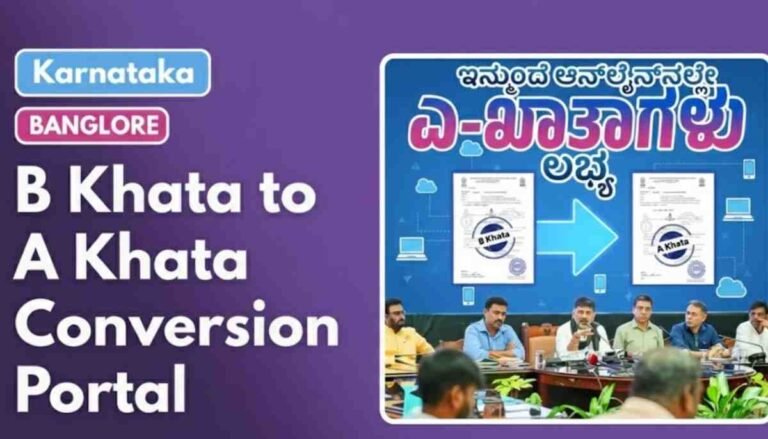 B to A Khata Portal 2025: How to Apply Documents List @ bbmp.karnataka ...