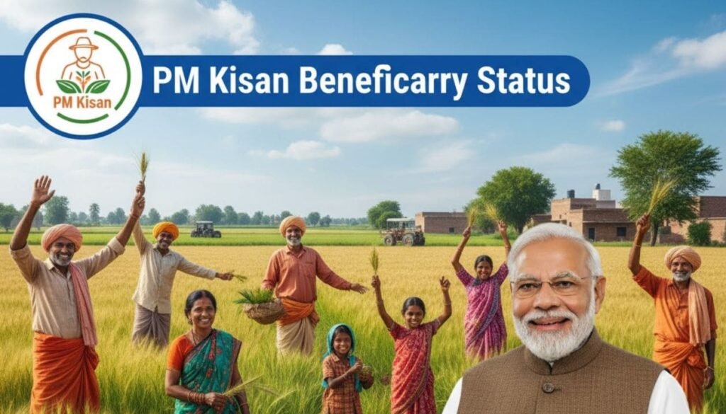 PM Kisan Beneficiary Status Check Aadhar Card And Mobile Number at pm ...