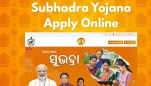 Subhadra Yojana Online Apply @ subhadra.odisha.gov.in Portal, Check ...